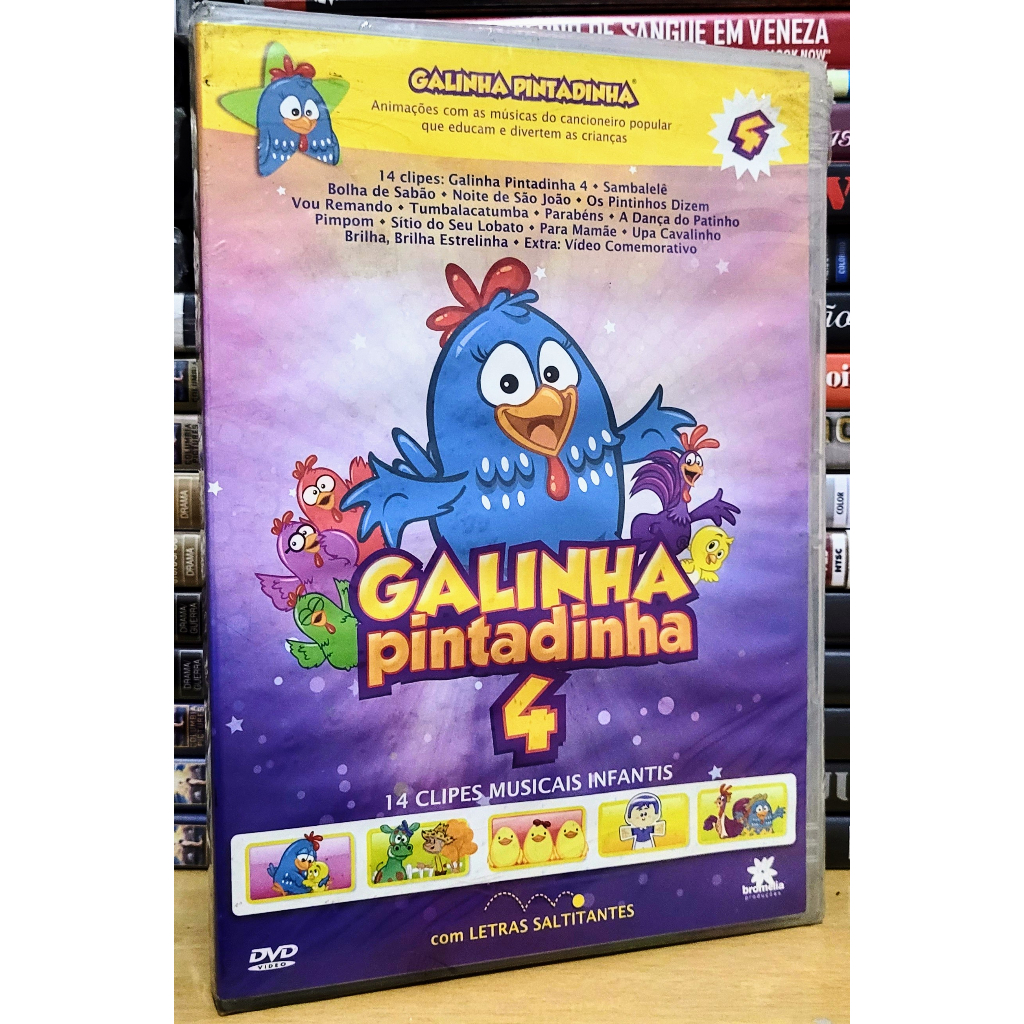 DVD Galinha Pintadinha 4 (Original Lacrado) | Shopee Brasil