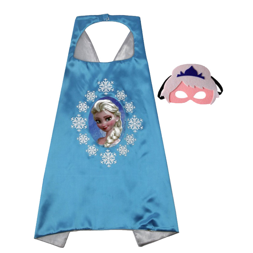 Lembrancinha Infantil Capa e Máscara Elsa e Anna Frozen | Shopee Brasil