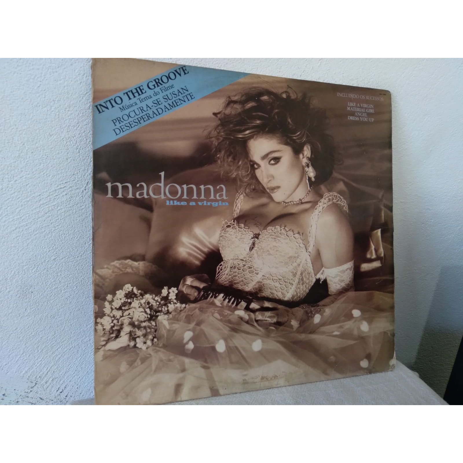 Lp Madonna - Like A Virgin | Shopee Brasil