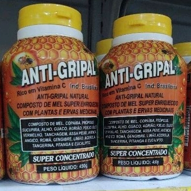 Xarope Mel Antigripal Natural Super Concentrado 450g | Shopee Brasil