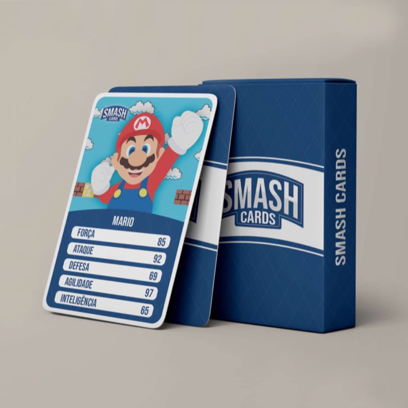 Jogo de Cartas Smash Cards (Estilo Trunfo) | Shopee Brasil