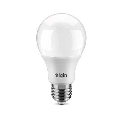 Lâmpada Led Bulbo 9w Bivolt 3000K Branca Morna 10 unidades Elgin | Shopee Brasil
