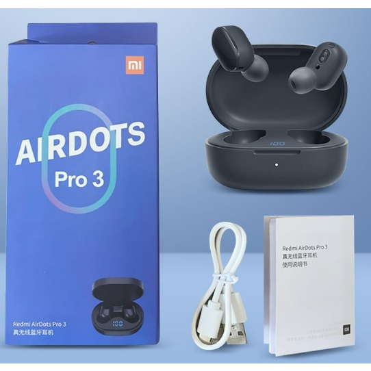 Airdots Pro 3 Xiaomi Fone de Ouvido Bluetooth | Shopee Brasil