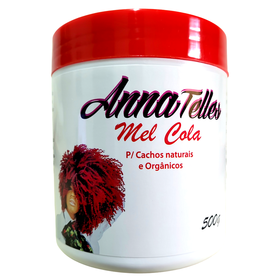 Mel cola Anna Telles fixador definidor de cabelos cacheados e crespos ...