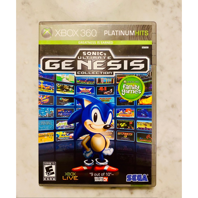 Sonic ultimate genesis collection Xbox 360 original | Shopee Brasil