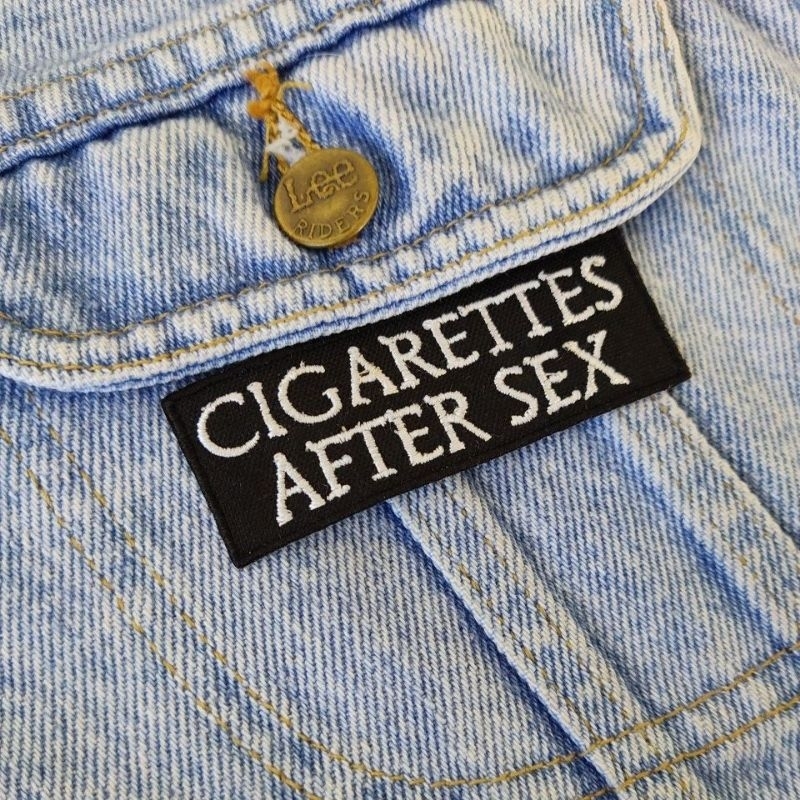 cigarettes after se banda rock indie patch patche bordado termocolante ...