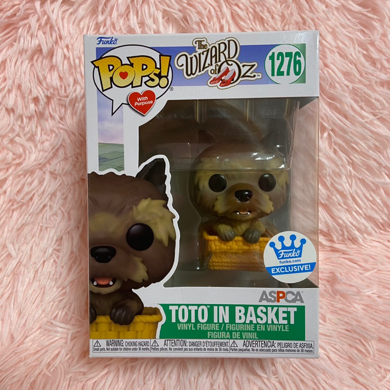 Toto In Basket Funko Pop! 1276 Funko Shop Exclusive The Wizard Of Oz ...