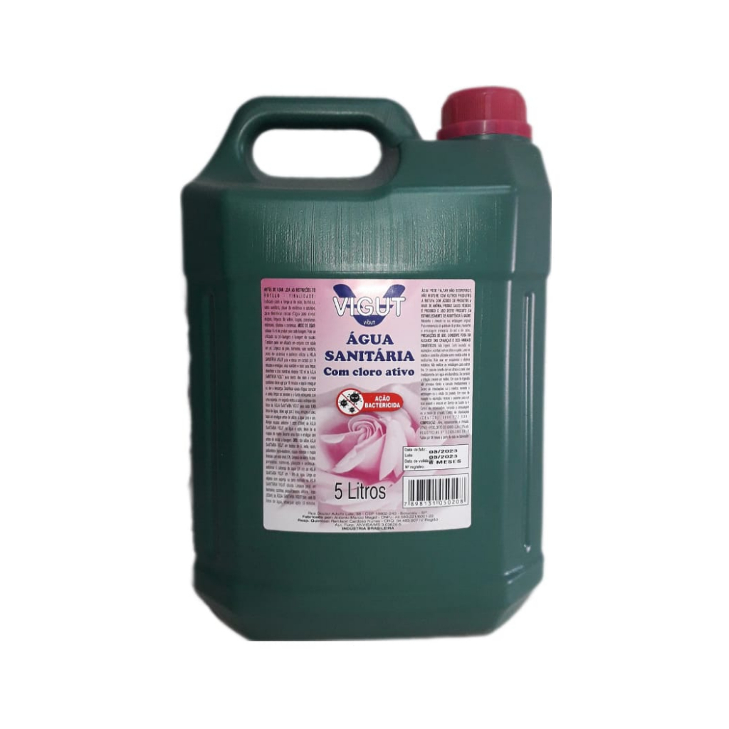 Agua Sanitaria Candida 5 litros | Shopee Brasil