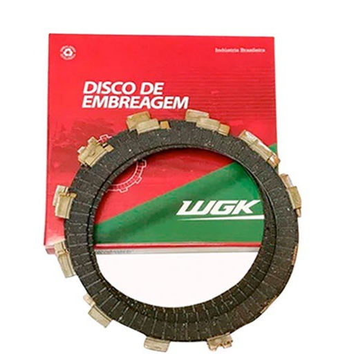 Kit Disco De Embreagem Wgk Honda Titan Fan Cg 125 150 160 Xre 190 ...