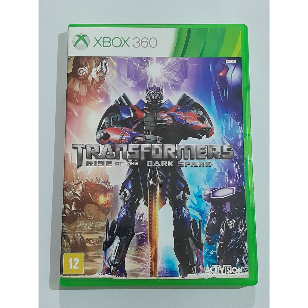 Transformers Rise of the Dark Spark p/ Xbox 360 Original | Shopee Brasil