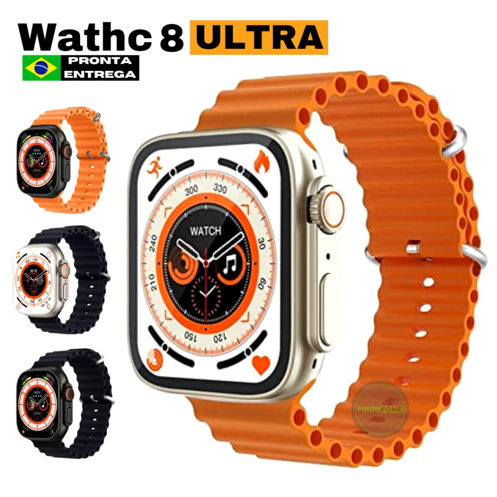 Smartwatch Série 8 Ultra Relógio Inteligente KD99 Ultra C800 Ultra T800 ...