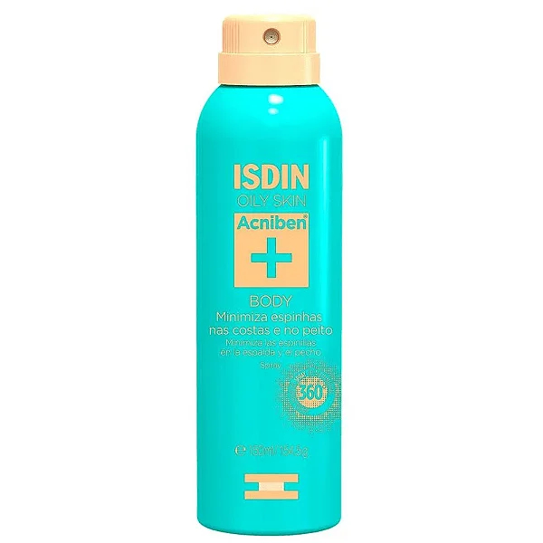 Spray Corporal Antiacne Isdin Acniben - 150ml | Shopee Brasil