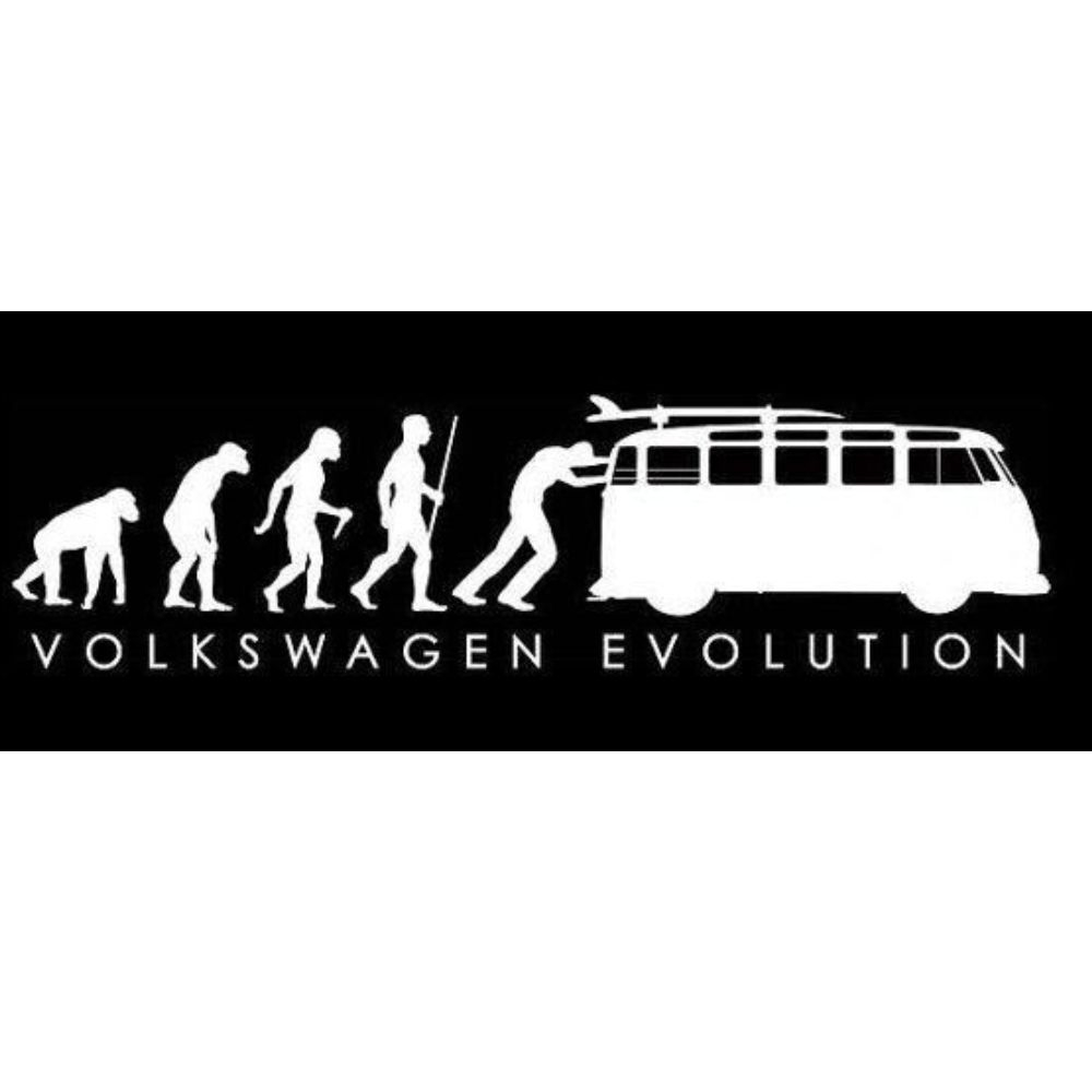 Adesivo personalizado volkswagen evolution volks kombi | Shopee Brasil