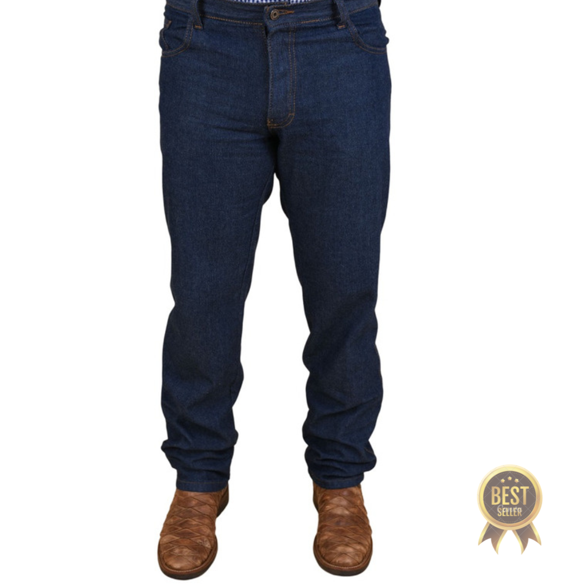 Calça De Serviço Jeans Masculina Tradicional Reta De Trabalho Barata