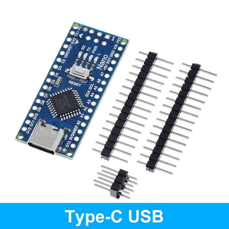 Arduino Nano V3.0 Avr Atmega328 / Sem Cabo USB/ controlador ch340 usb ...