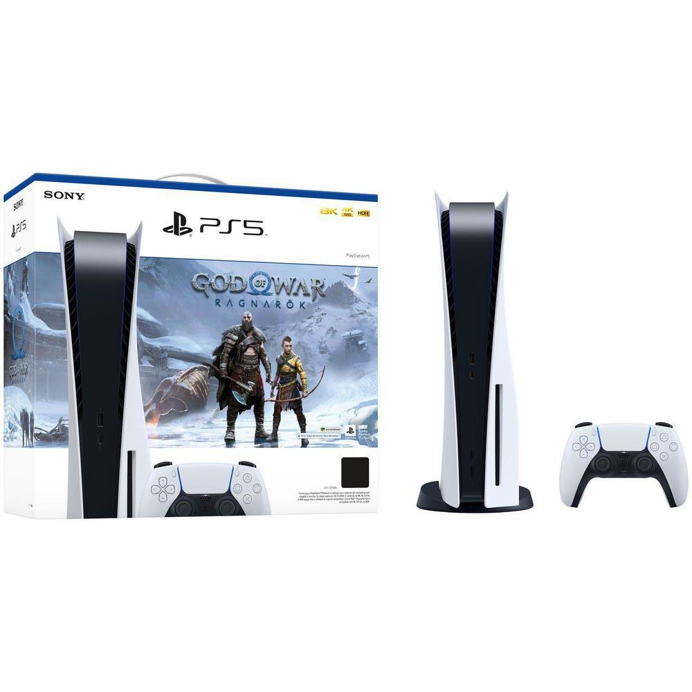 Console Playstation 5 God Of War Ragnarok Midia Fisica Shopee Brasil