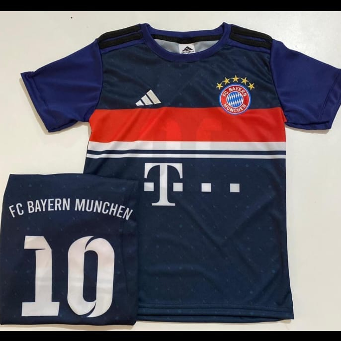 camisa bayern de Munique juvenil azul 10 anos a 12 anos | Shopee Brasil