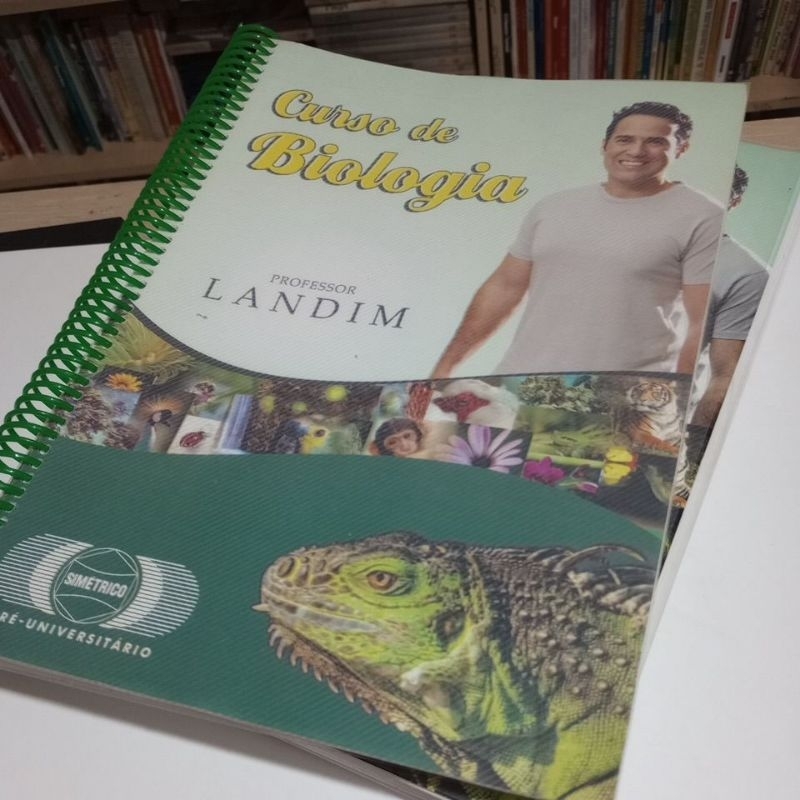 Curso de Biologia - Apostila 1 + Apostila 2 Frente 1 - Professor Landim ...