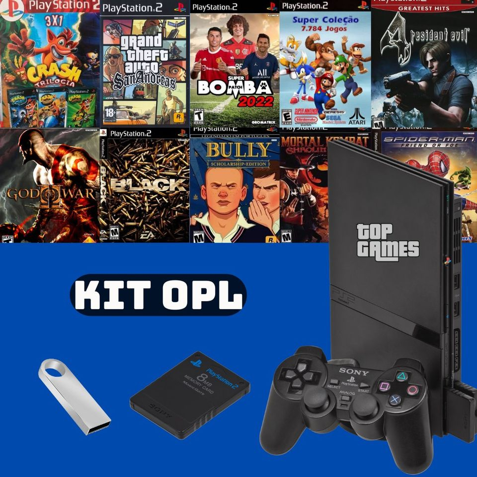 Kit Opl PS2 Jogos de Playstation 2 Matrix | Shopee Brasil