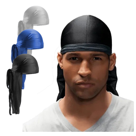 Durag dureg Touca bandana rapper 360 waves varias cores | Shopee Brasil