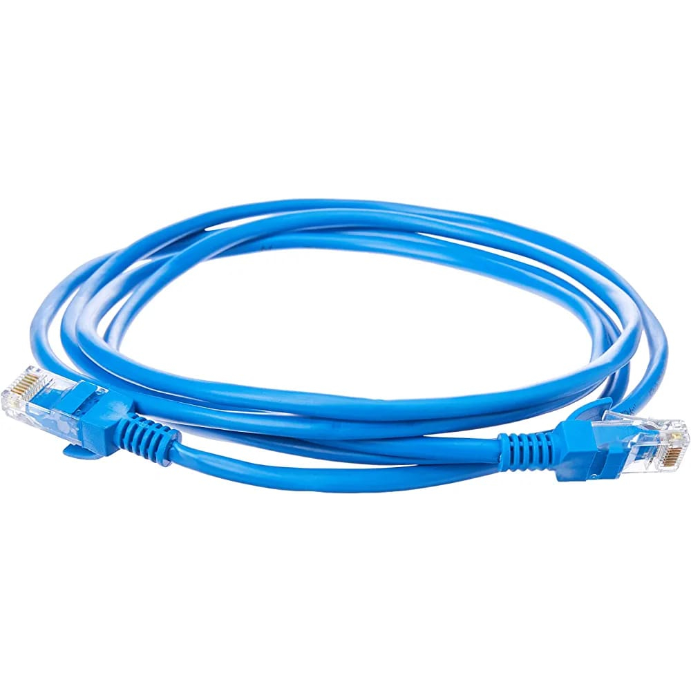 Cabo de rede 3 metros plugue modulador com 2 conectores para switches ...