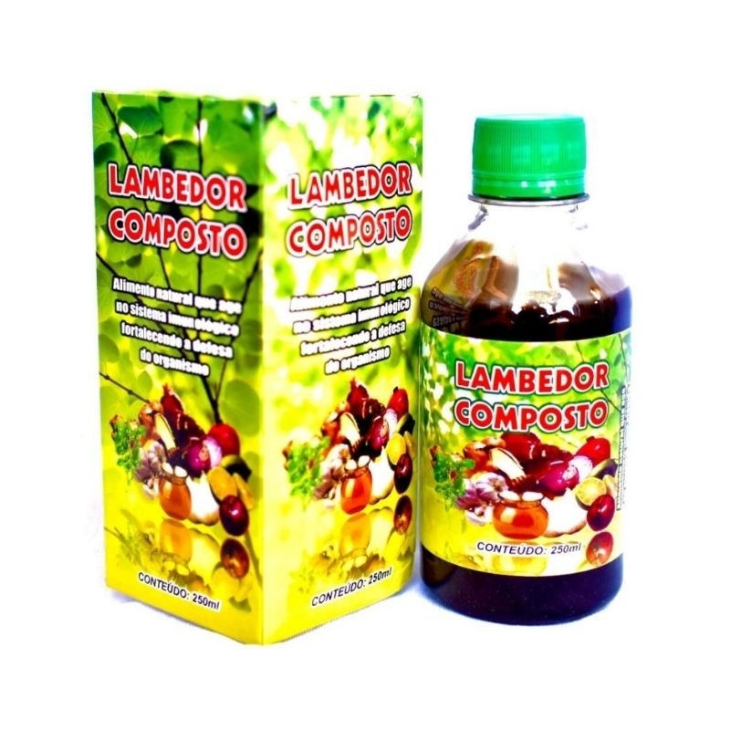 Lambedor Composto - 250ml | Shopee Brasil