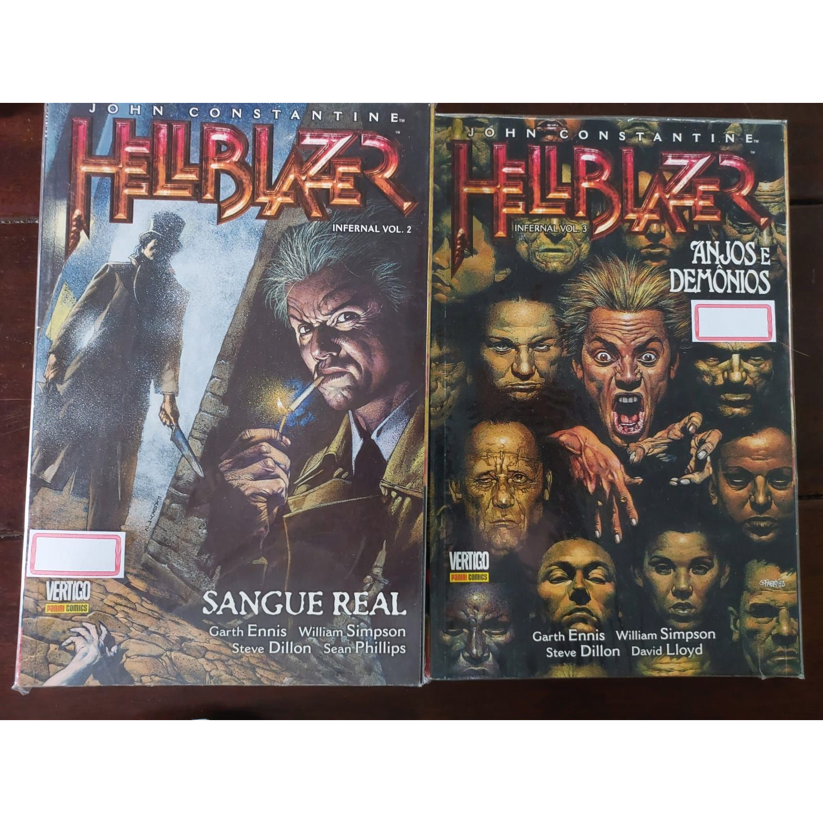 Hellblazer - John Constantine - Infernal - Vols. 1 a 3 (INCOMPLETO ...