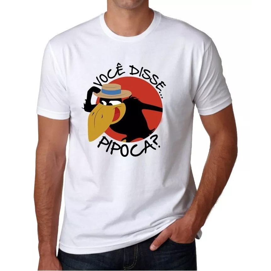 Camisa Camiseta Unissex Jubileu Pipoca Pica Pau !!! | Shopee Brasil