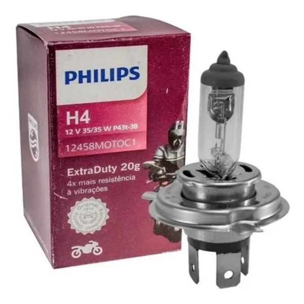 Lampada Philips H4 12v 35/35 w | Shopee Brasil