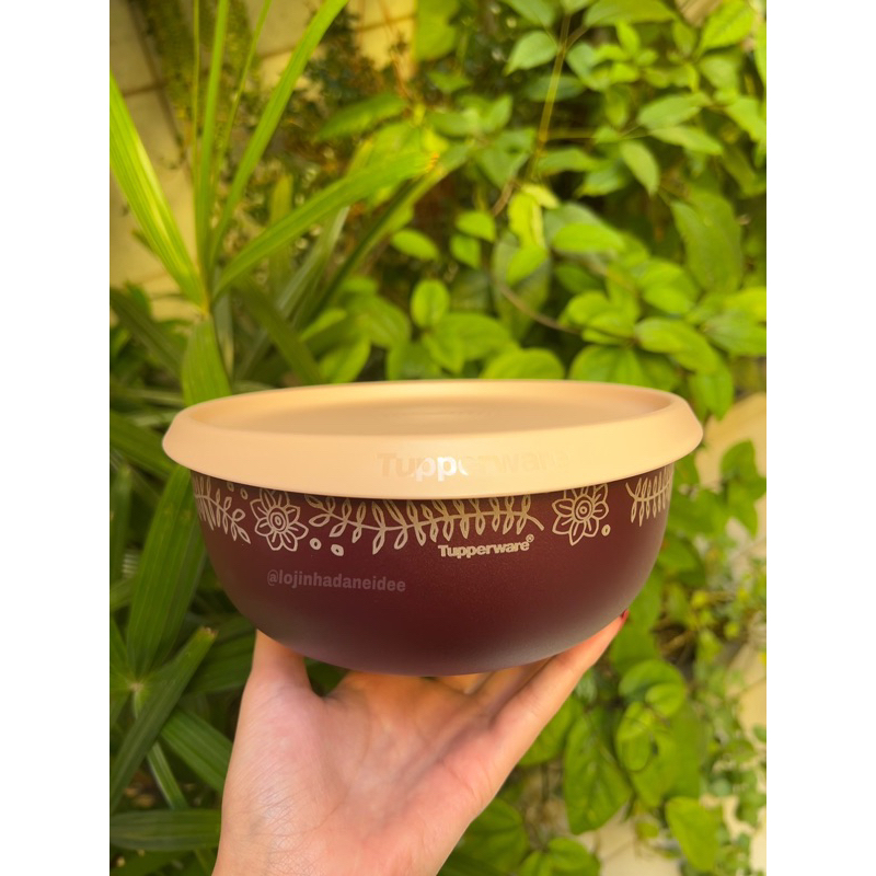Tupperware Tigela Mágica Toque Mágico Rustic 1,3 litros | Shopee Brasil