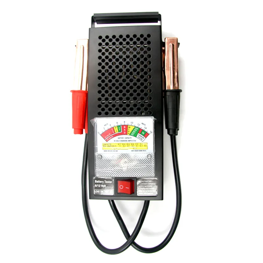 Teste De Bateria 6v A 12v Alternador 500a Portatil Garra | Shopee Brasil