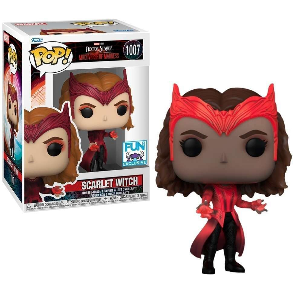 Funko Pop Scarlet Witch 1007 Glow FUN Exclusive Pronta Entrega | Shopee ...