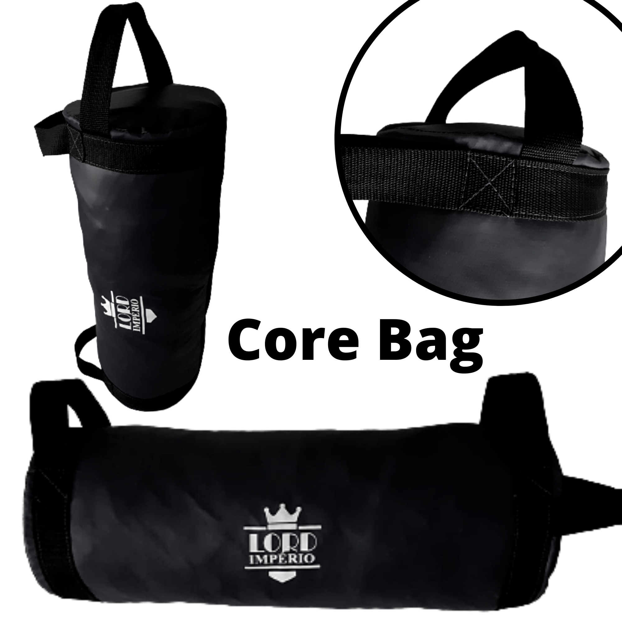 Saco Core Bag Power Bag Funcional 20 Kilos - cor preto - Lord Império ...