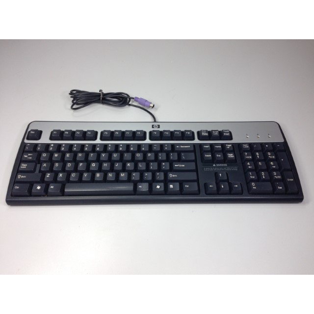 Teclado Antigo Hp Kb-0316 Ps2 Retro Pc Funcionando Ok | Shopee Brasil