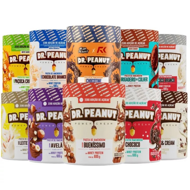 Pasta de Amendoim Dr Peanut 600g | Shopee Brasil