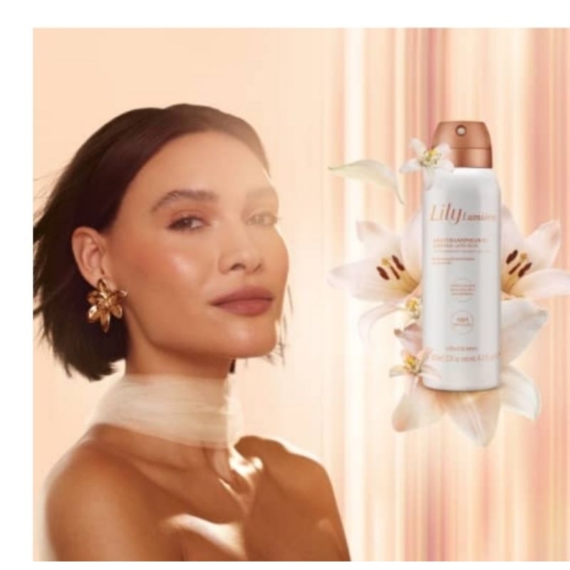 desodorante antitranspirante aerosol Lily tradicional 75g/125ml ...