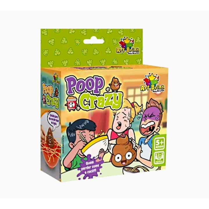 Jogo do Cocô Poop Crazy Brinquedo Divertido ArtBrink | Shopee Brasil