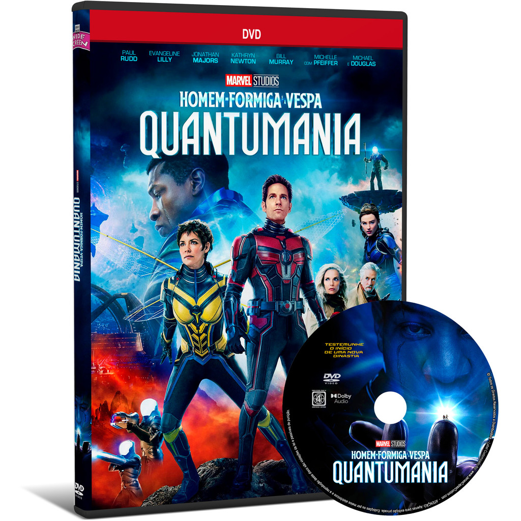 DVD Homem-Formiga e a Vespa: Quantumania (2023) | Shopee Brasil