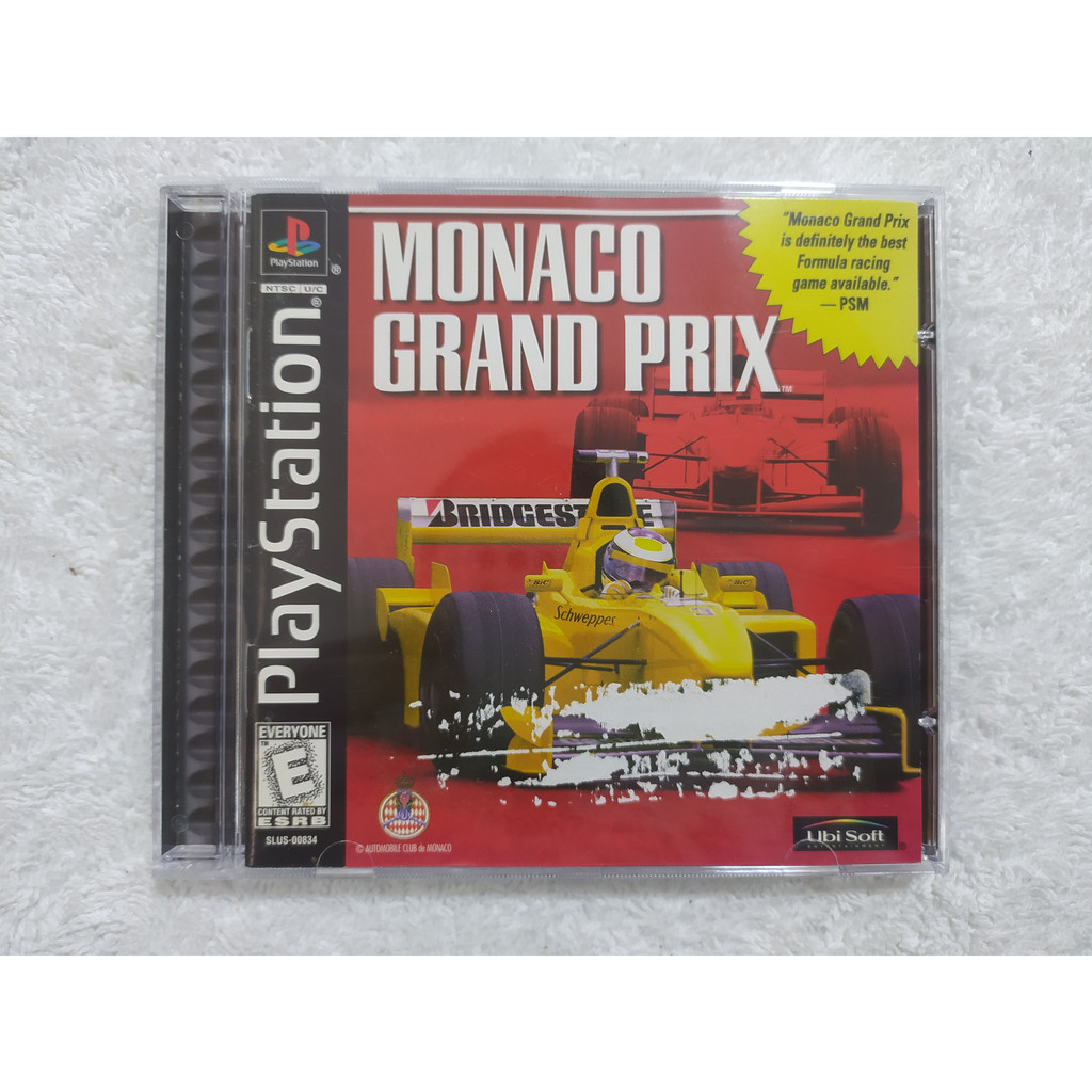 Monaco Grand Prix Completo Original Ps1 | Shopee Brasil