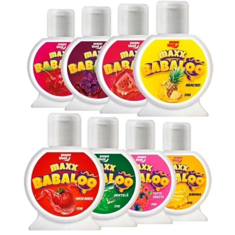 LEVE 4 MAXX BABALOO GEL COMESTÍVEL PARA ORAL - SABOR CONFORME NOSSO ...