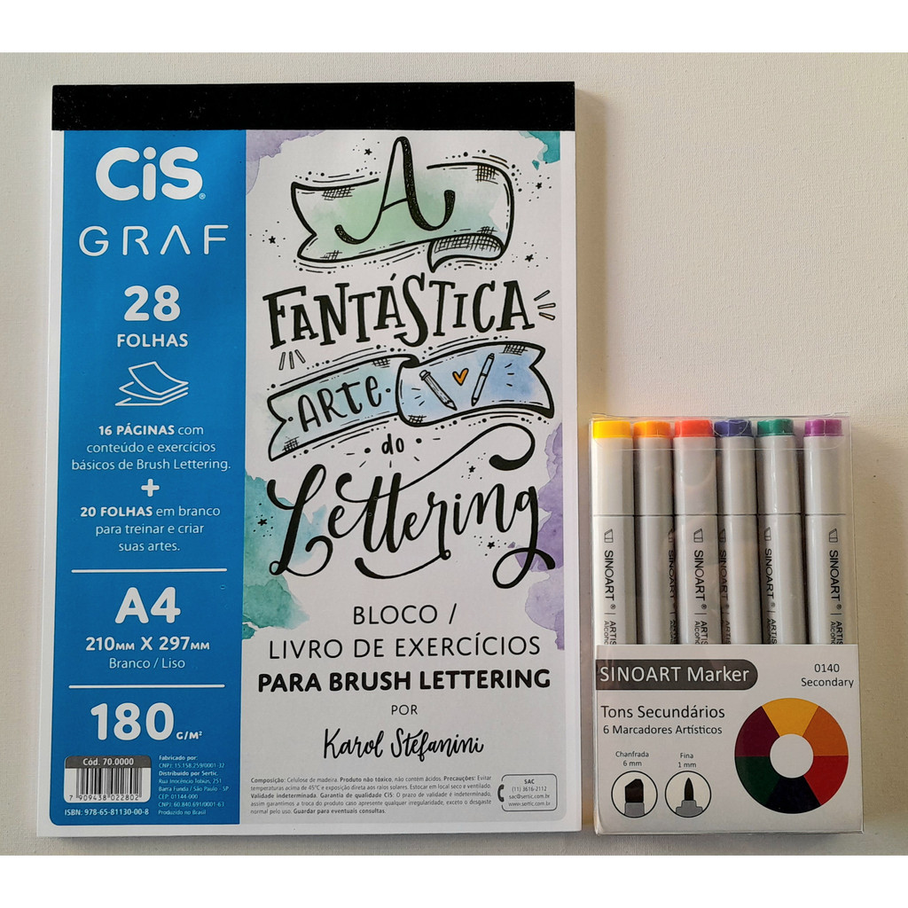 Kit para Lettering | Shopee Brasil