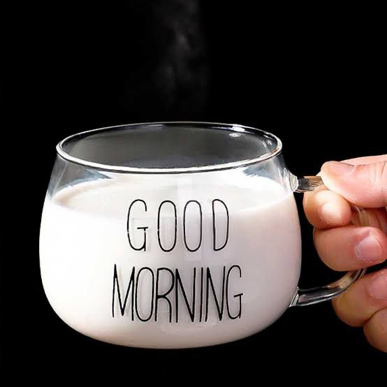 Caneca Xícara Café Xicara Bom dia Good Morning Vidro 400ml | Shopee Brasil