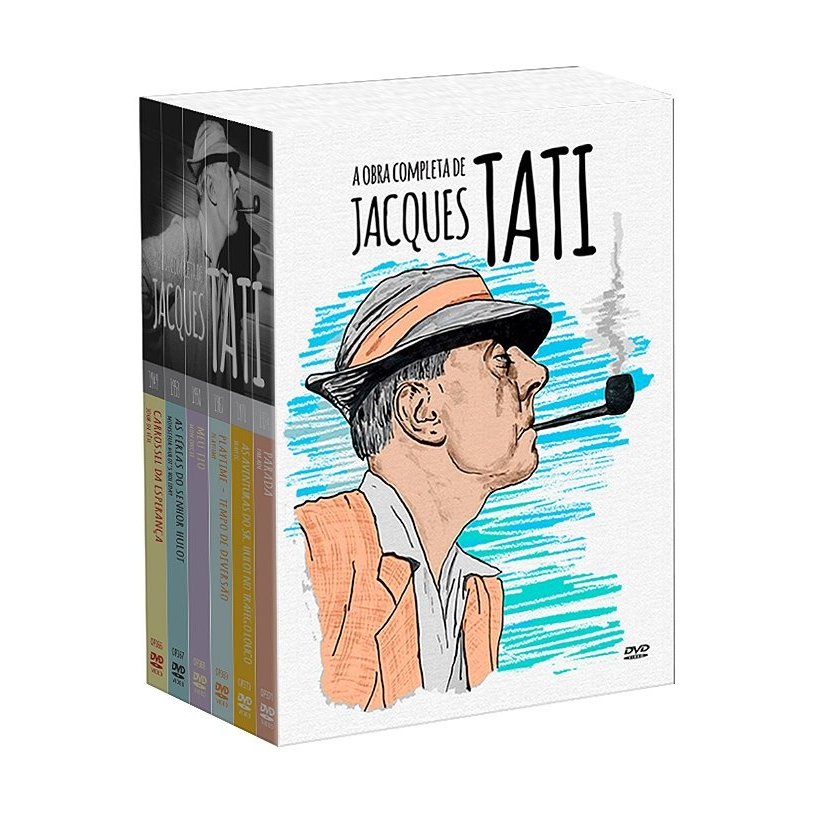 Combo: 6 Dvds - Jacques Tati + Luva | Shopee Brasil