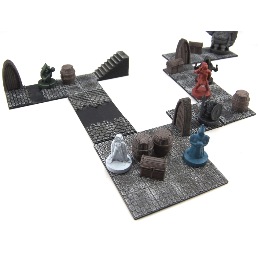 Grid Modular Cenário RPG Pack - 23 peças | Shopee Brasil