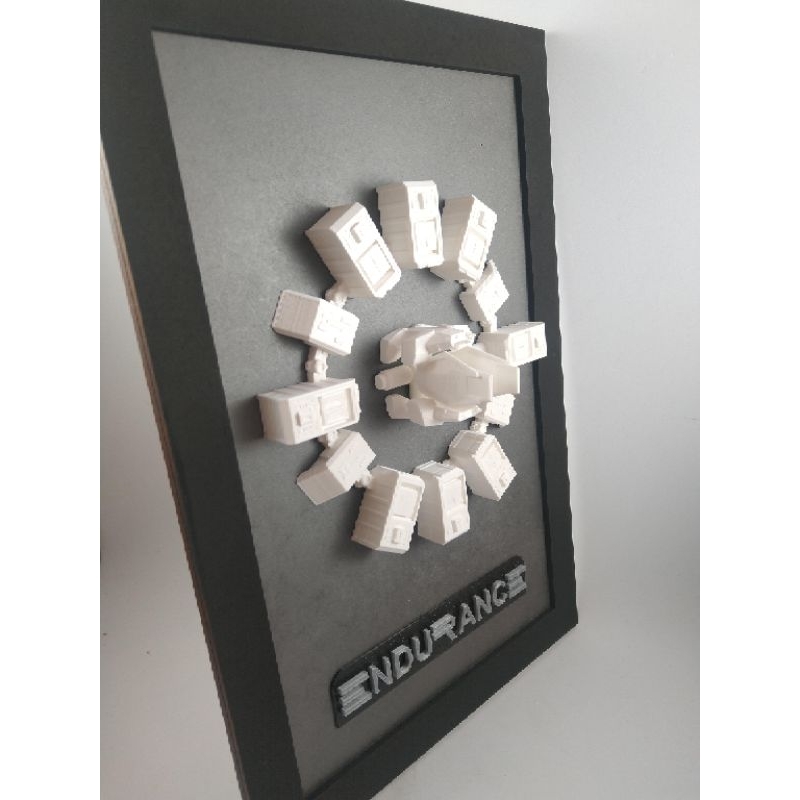 Quadro endurance interstellar 3D | Shopee Brasil