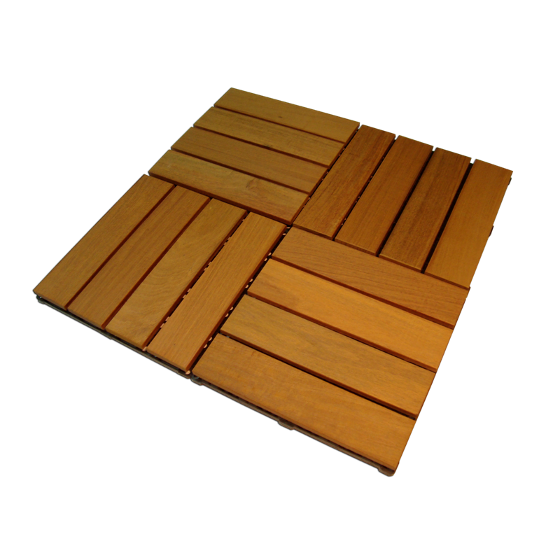 Deck Madeira Ipê Modular Base Plastica Novopiso 29cm x 29cm | Shopee Brasil