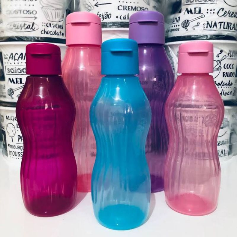 Garrafa Tupperware Eco Tupper Plus Freezer 470ml Squeeze - Cores | Shopee Brasil