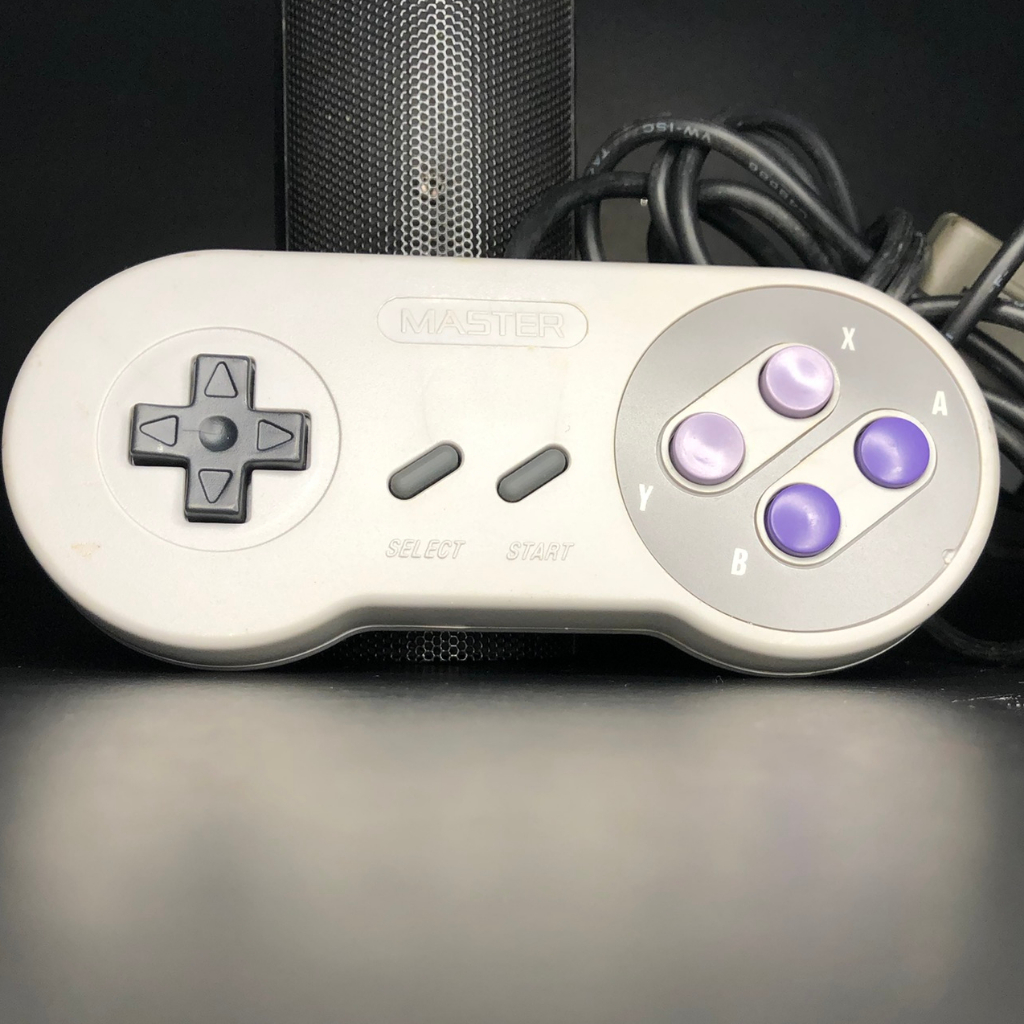 Controle Super Nintendo Joystick Snes Roxo ( PRODUTO NÃO TESTADO ...