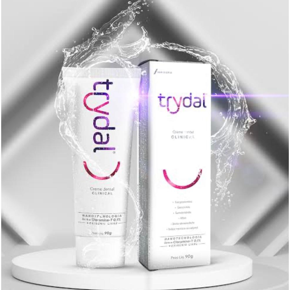 Trydal Clinical Pro creme dental 50grs | Shopee Brasil