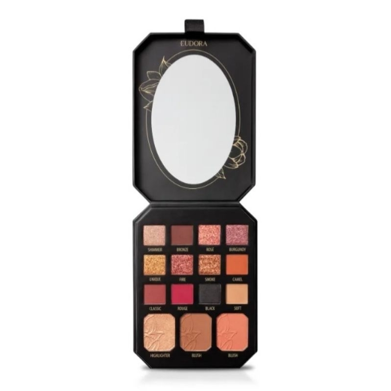 Paleta de Sombras Eudora Glam Unique 15g | Shopee Brasil